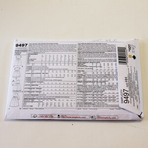 Girls Purse and Dress Pattern 2000 Simplicity 9497: Child's and Girls ...