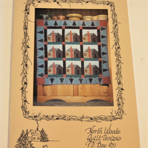 Cabin in the Woods Quilt Pattern - Etsy