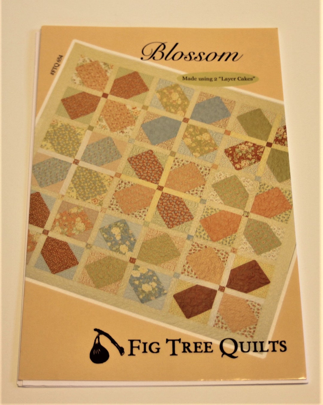 Quilt Pattern: "blossom" Fig Tree Quilt Pattern (original Copy, Not a ...