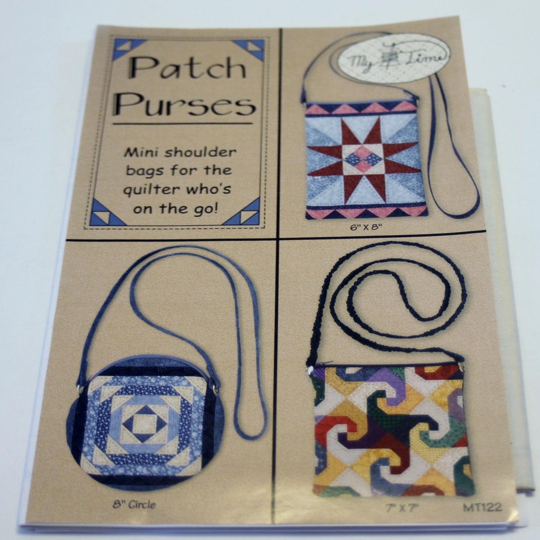 Patch Purses Sewing Pattern: Mini Shoulder Bags (paper Foundations) - Etsy