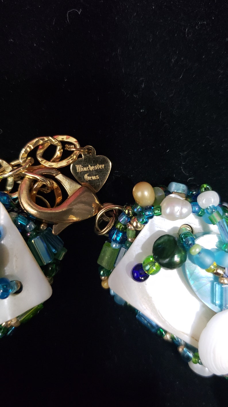 Statement Necklace Mermaids Gem - Etsy