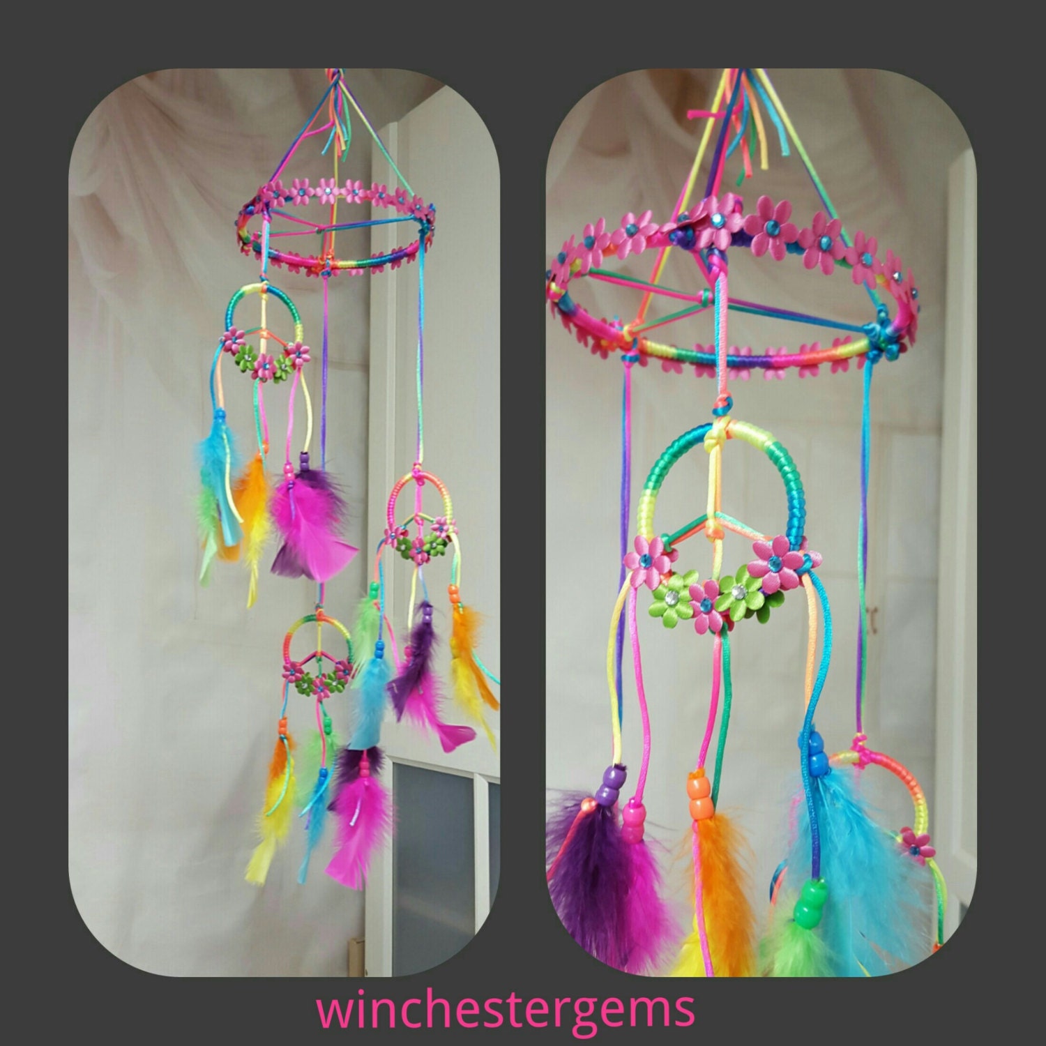 Mobile Peace Sign - Etsy