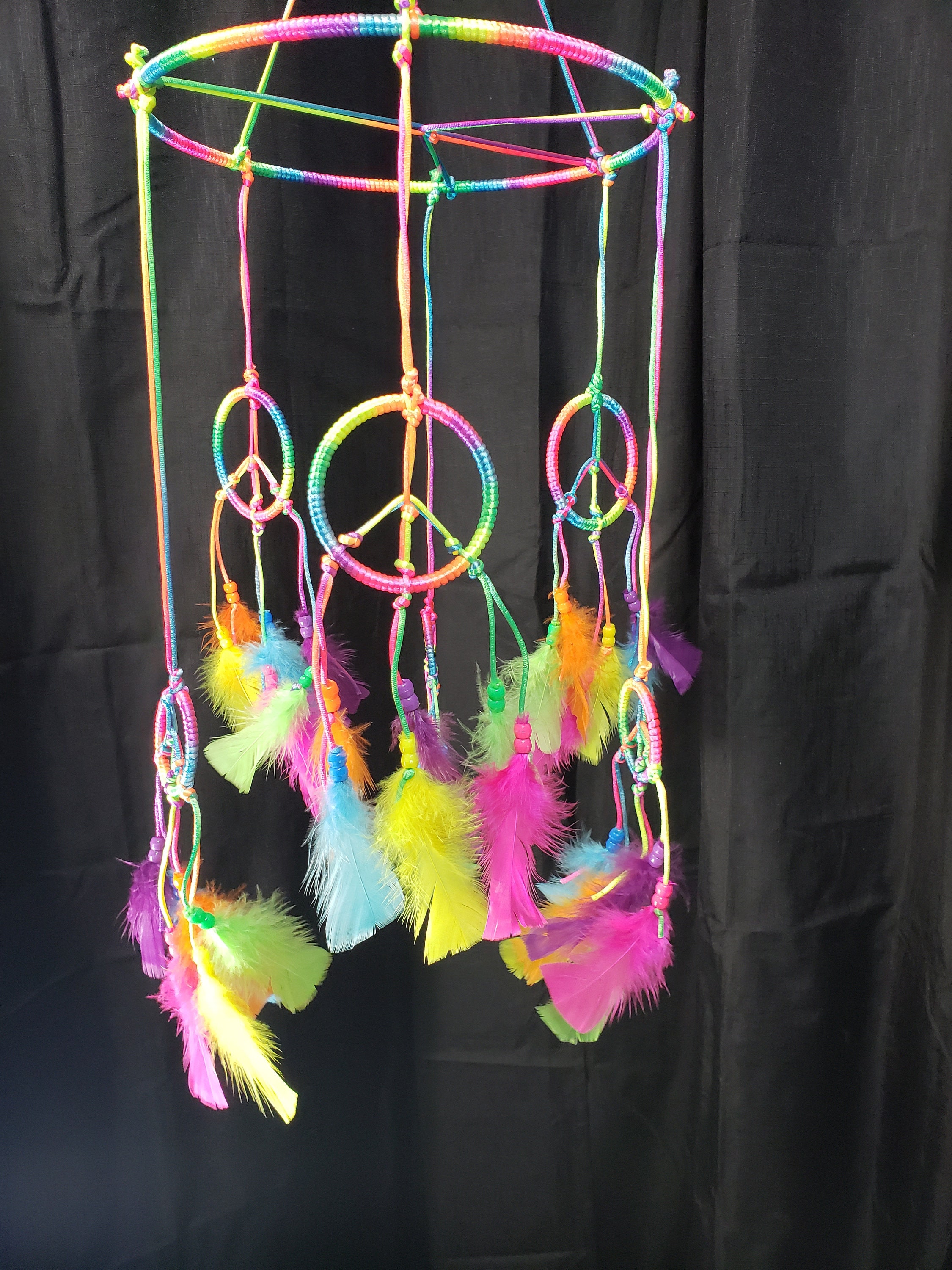 Peace Sign Mobile - Etsy