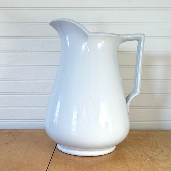 Ironstone Pitcher - Etsy