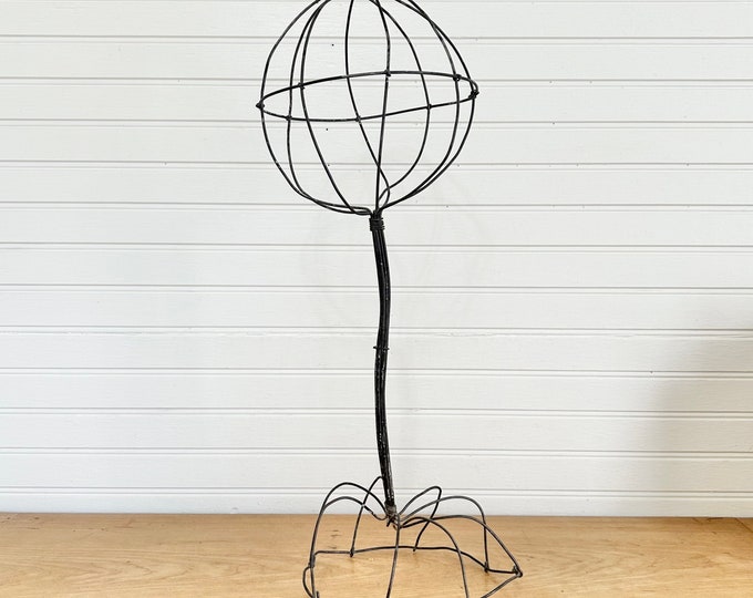 Vintage Millinery Wire Hat Stand - Etsy