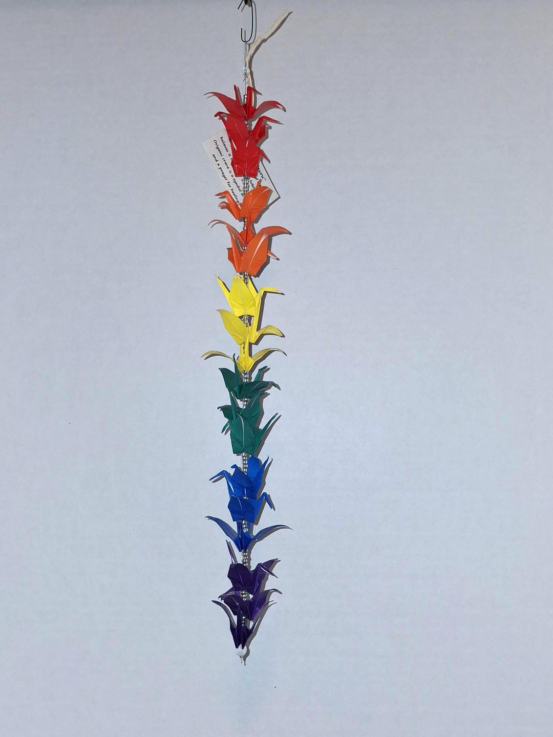 Origami Crane Rainbow Strand - Etsy