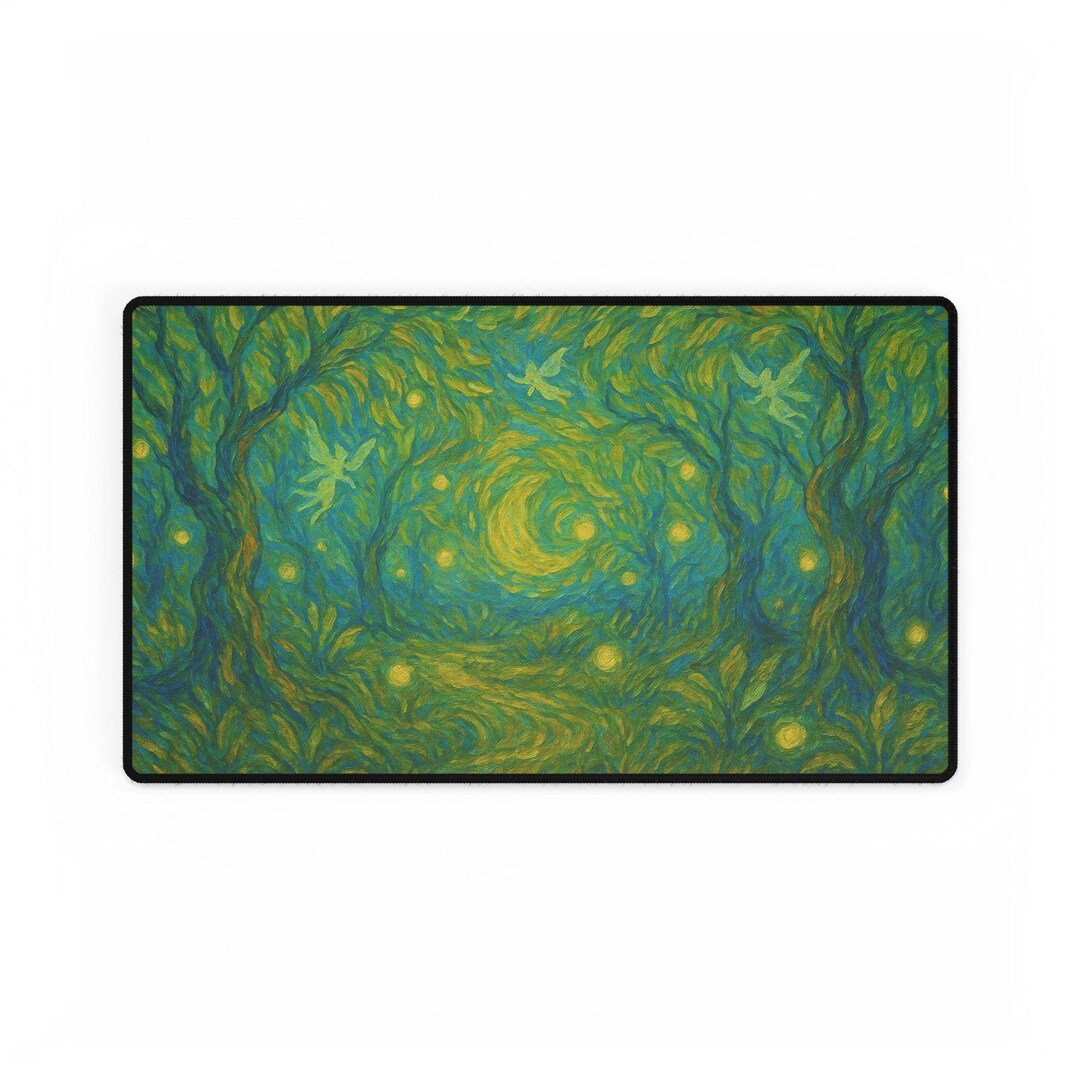 Lorwyn Leafcrown Canopy Playing Card Mat Desk Mat Magic the Gathering ...