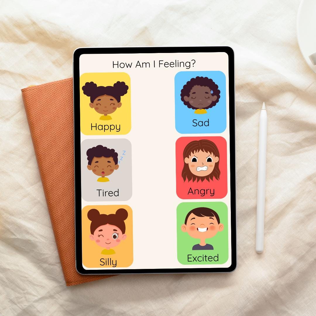 My Big Feelings Decoder Kit – Printable Emotion Chart, Feeling Cards ...