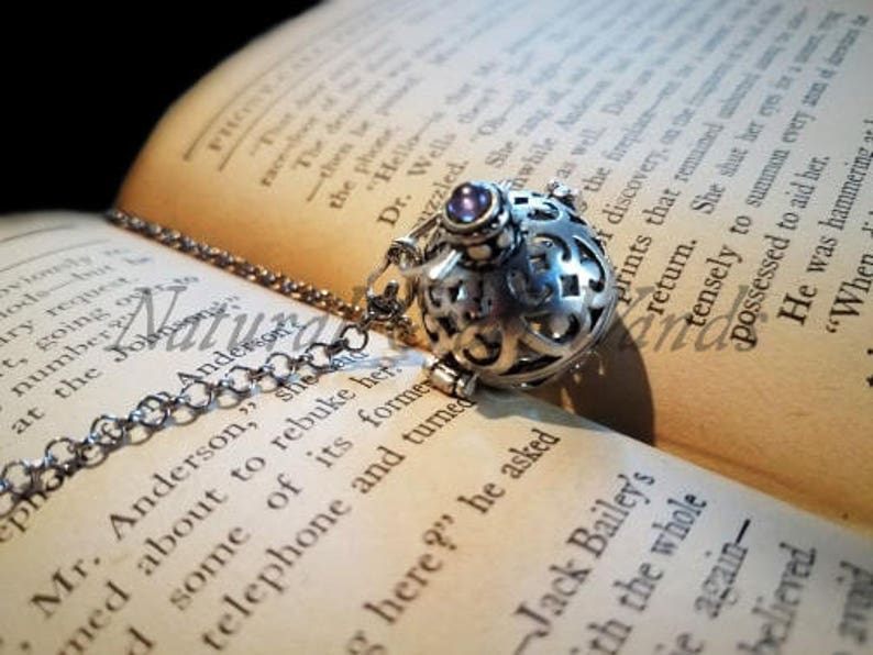 Medieval Gothic Vampire Amulet Pendant Locket Necklace in Silver - Etsy