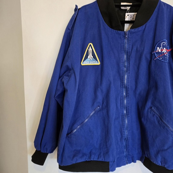 Vintage early 2000's adult NASA replica bomber jacket… - Gem