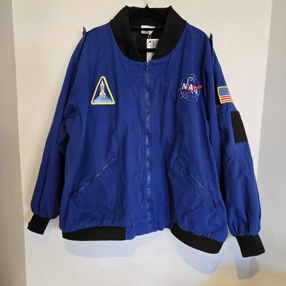 Vintage early 2000's adult NASA replica bomber jacket… - Gem
