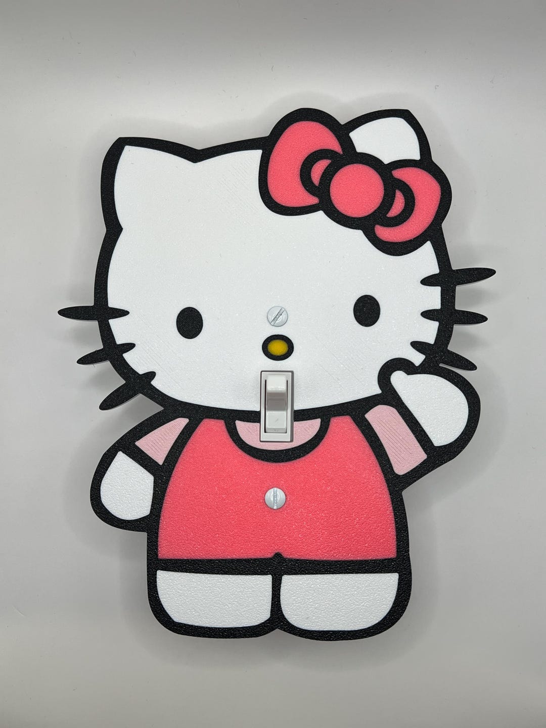 Hello Kitty Light Switch Cover – Adorable Kawaii Room Decor, 3D Printed ...