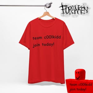 Team Coolkid Shirt - Etsy