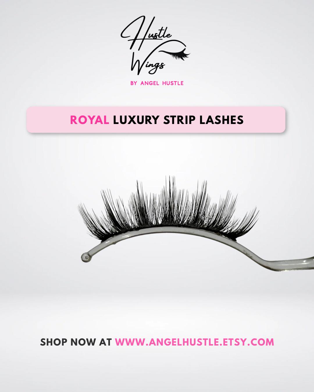 Royal - Anime Manga Spiky Luxury Lash Strips, Faux Mink Natural ...