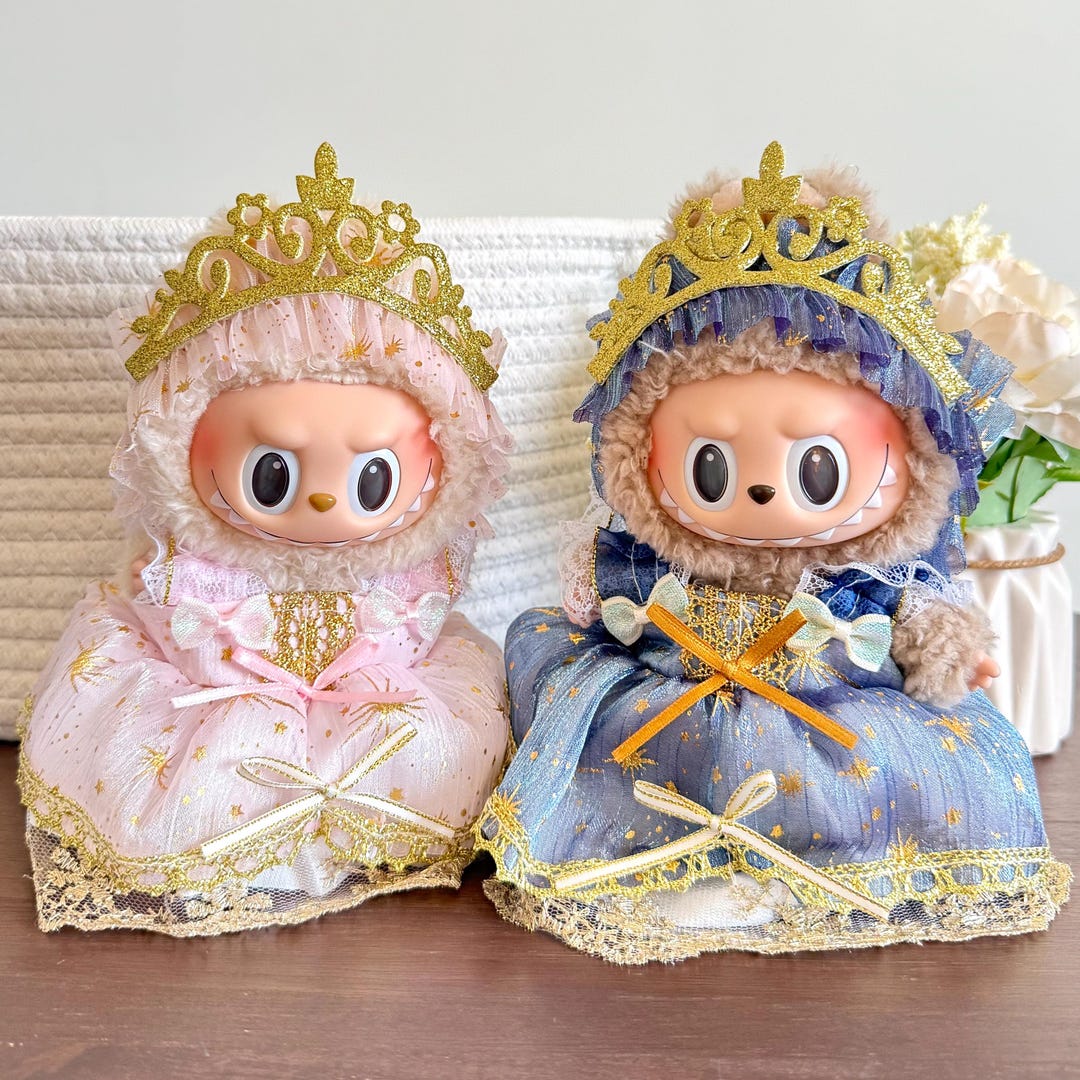 Starlight Princess Doll Dress Set – Handmade Gown for 20cm Dolls ...