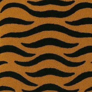 Handmade Tibetan Tiger Rug Animal Shaped Carpet Funky Maximalist ...