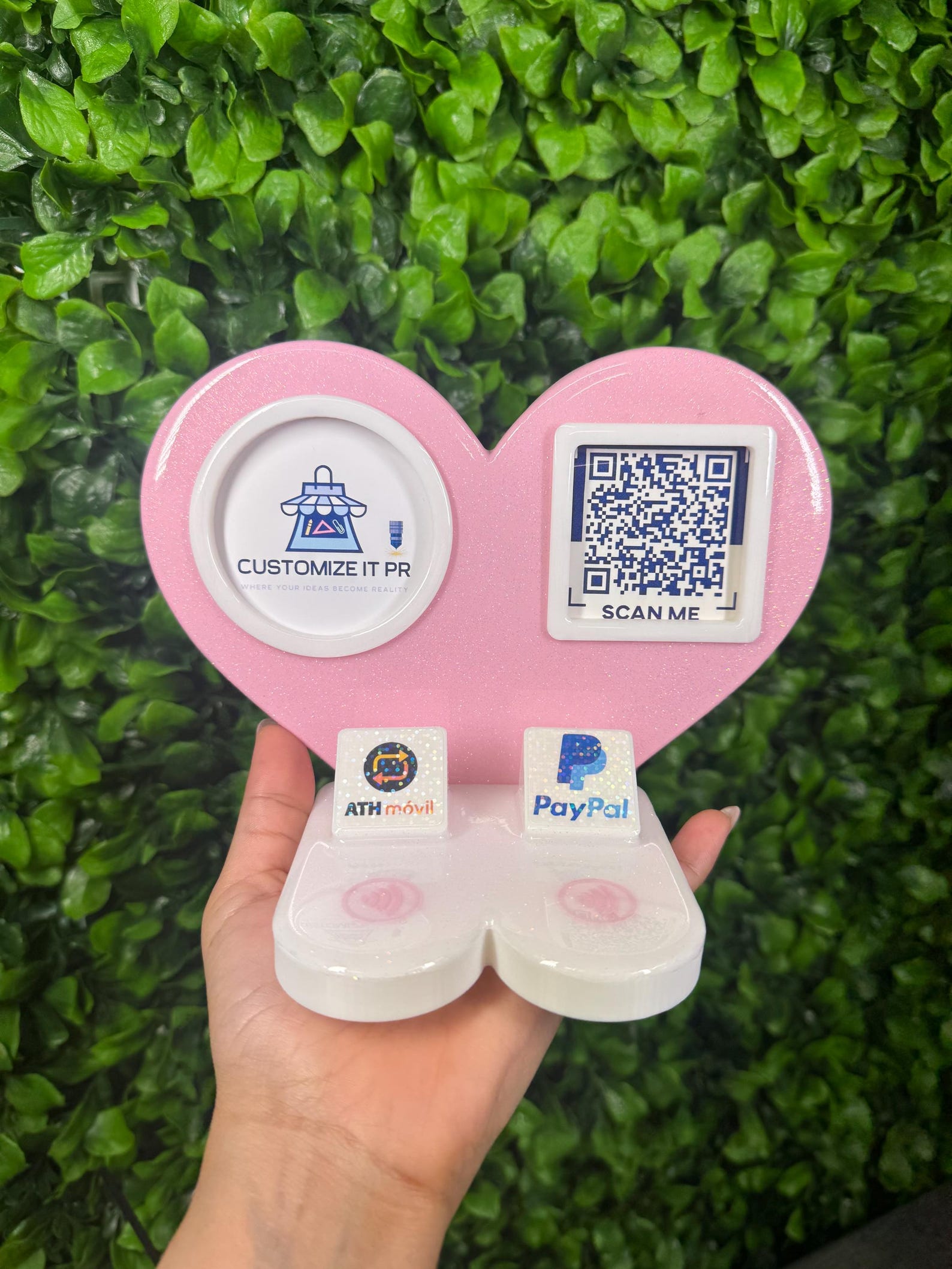 Heart Shape NFC Digital Payment Station- Finished by Handmade DIY ...