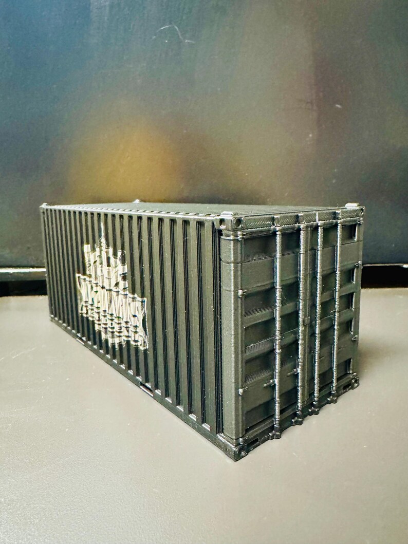 Custom 3D Printed Mini Shipping Containers – Personalized Laser ...