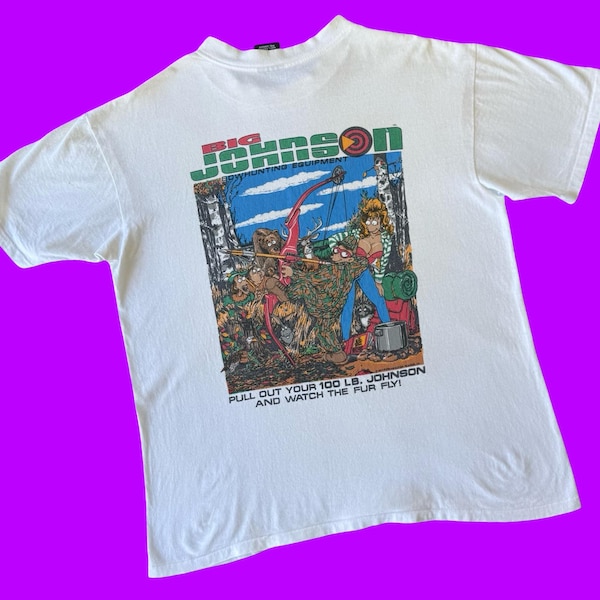 Vintage Big Johnson Shirts - Etsy
