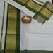 Balaramapuram Handloom, 2 Piece Kasavu Set With Golden Jari | Pure ...