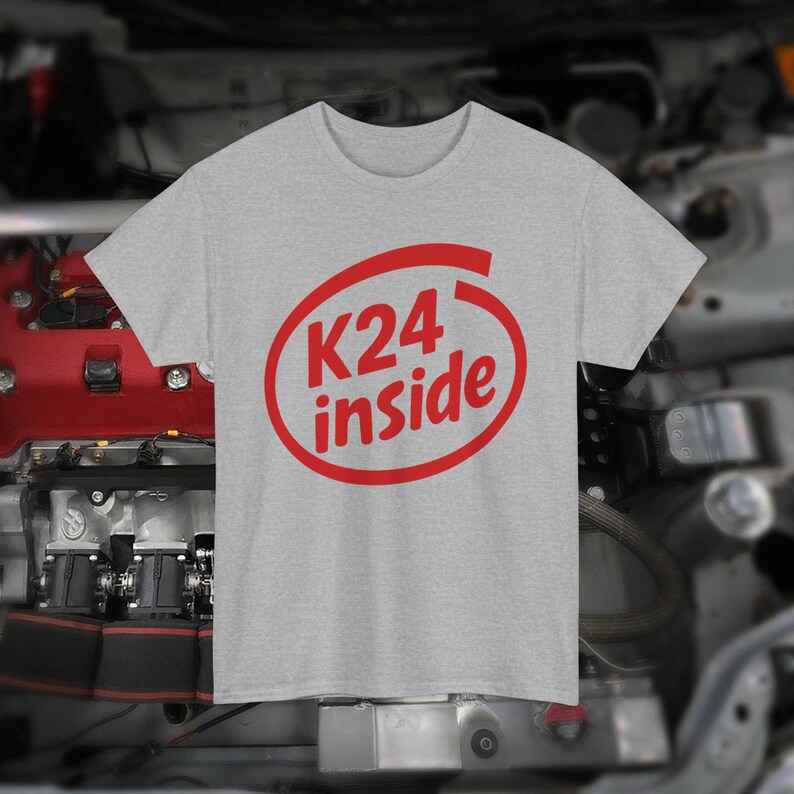 Honda K24 Swap T-shirt: JDM Tuner Car Enthusiast Tee and Sticker - Etsy
