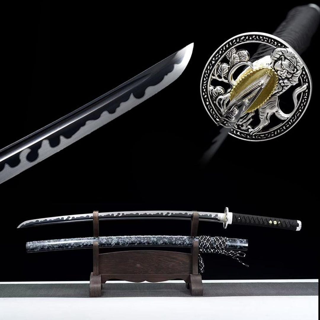 Handcrafted Samurai Sword - Fully Hand Forged Full Blade Real Japanese ...