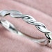 Twisted Rope Wedding Band Infinity Wedding Ring, Wedding Infinity Ring ...