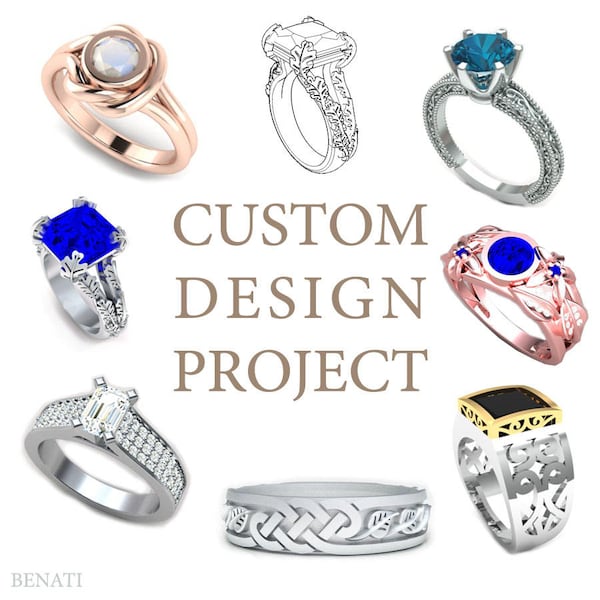 Custom Ring Design - Etsy