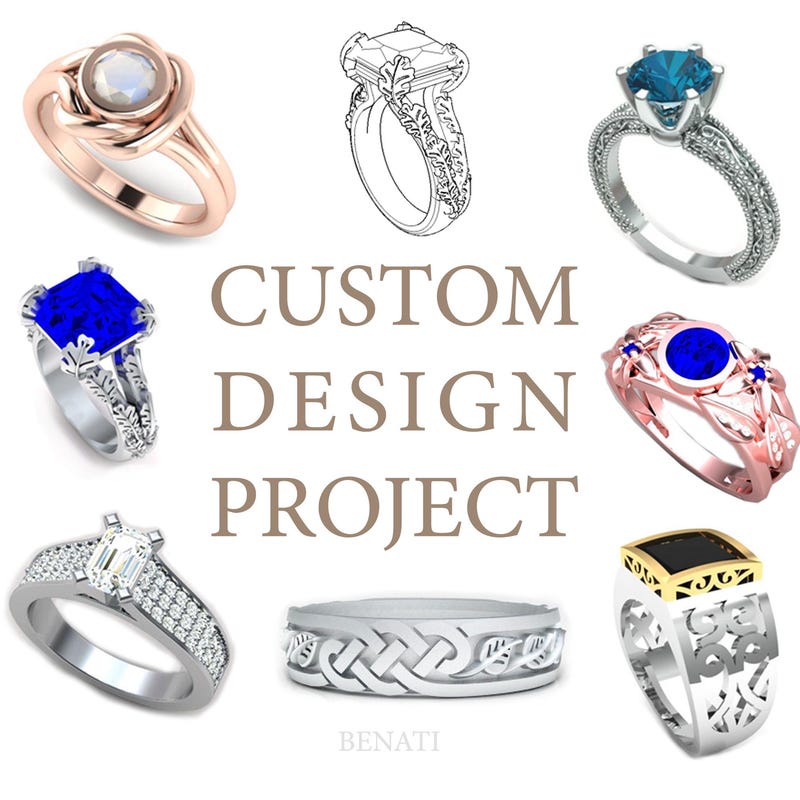 Custom Ring Design - Etsy