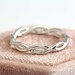 Infinity Wedding Ring Wedding Infinity Ring Braided Rope - Etsy