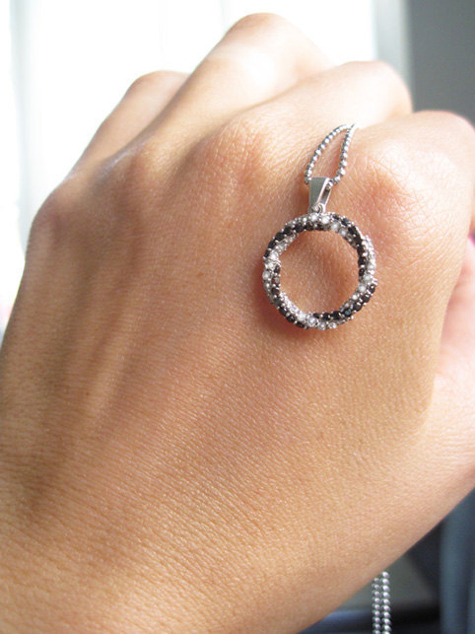 Diamond Infinity Knot Pendant Infinity Knot With Diamonds - Etsy