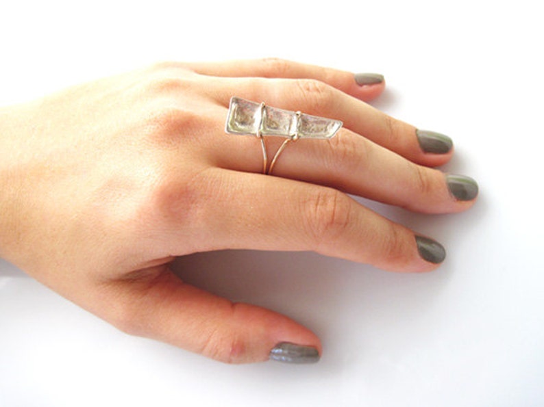 Reppose Ring Hand Made Very Limited Edition Pure Silver | Etsy