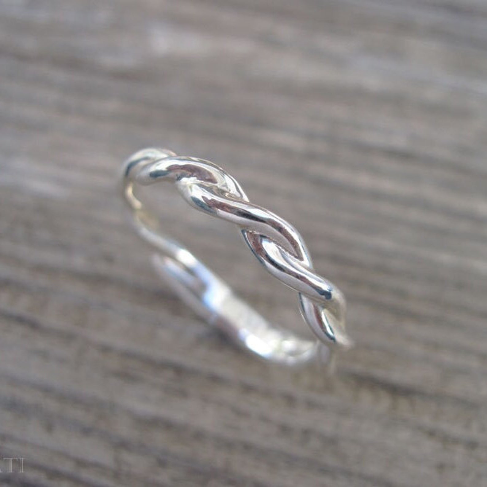 Twisted Rope Wedding Band Infinity Wedding Ring Wedding - Etsy