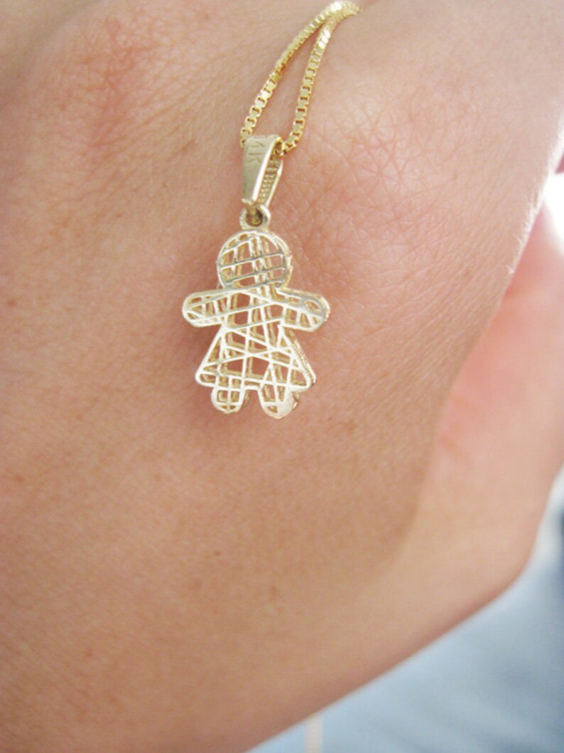 Sweet Girl Pendant New Baby Necklace Gift New Born Girl - Etsy