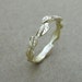 Wedding Ring, Wedding Leaf Ring, 18k Wedding Ring, Gold Leaves Ring ...