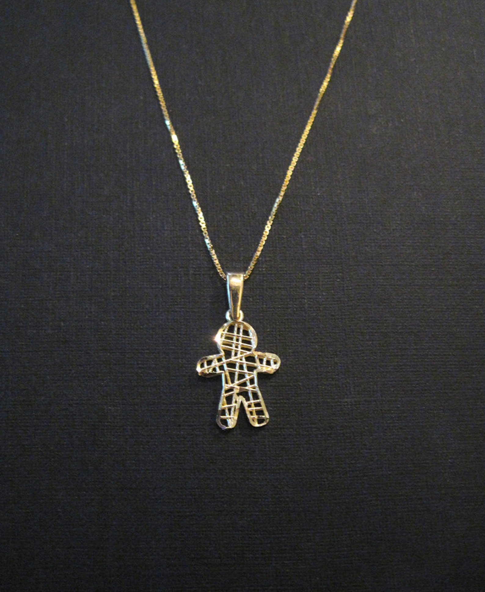 Super Cute Baby Boy in 14k Solid Gold Wire Mesh Newborn | Etsy