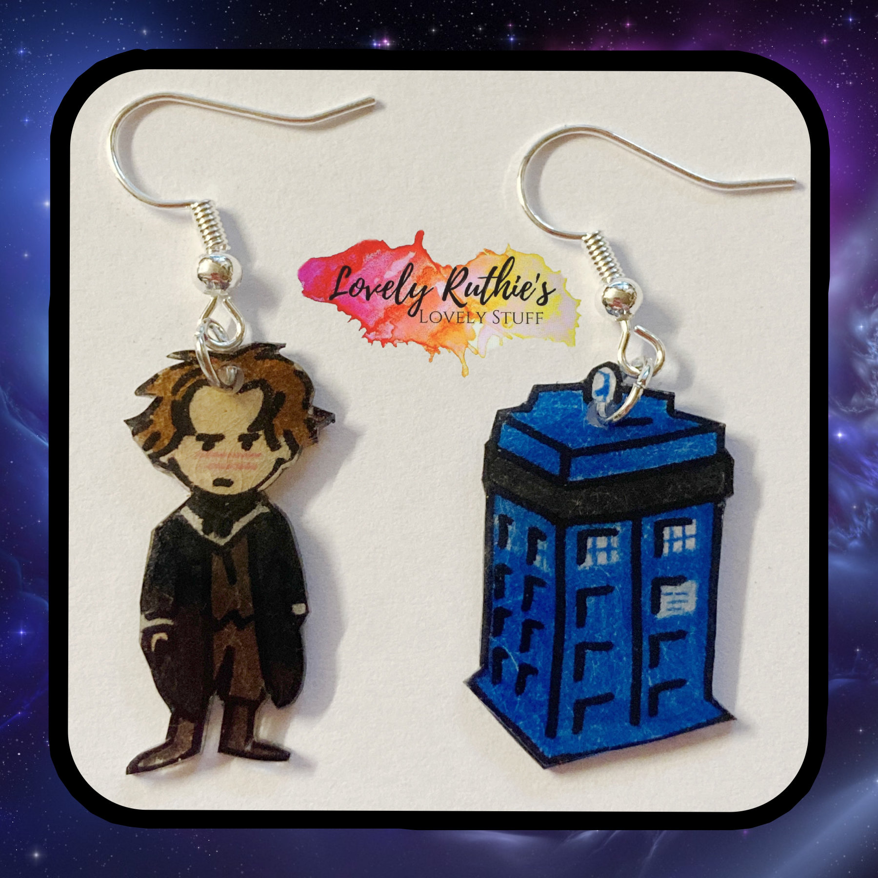 Doctor Who Earrings - Etsy UK