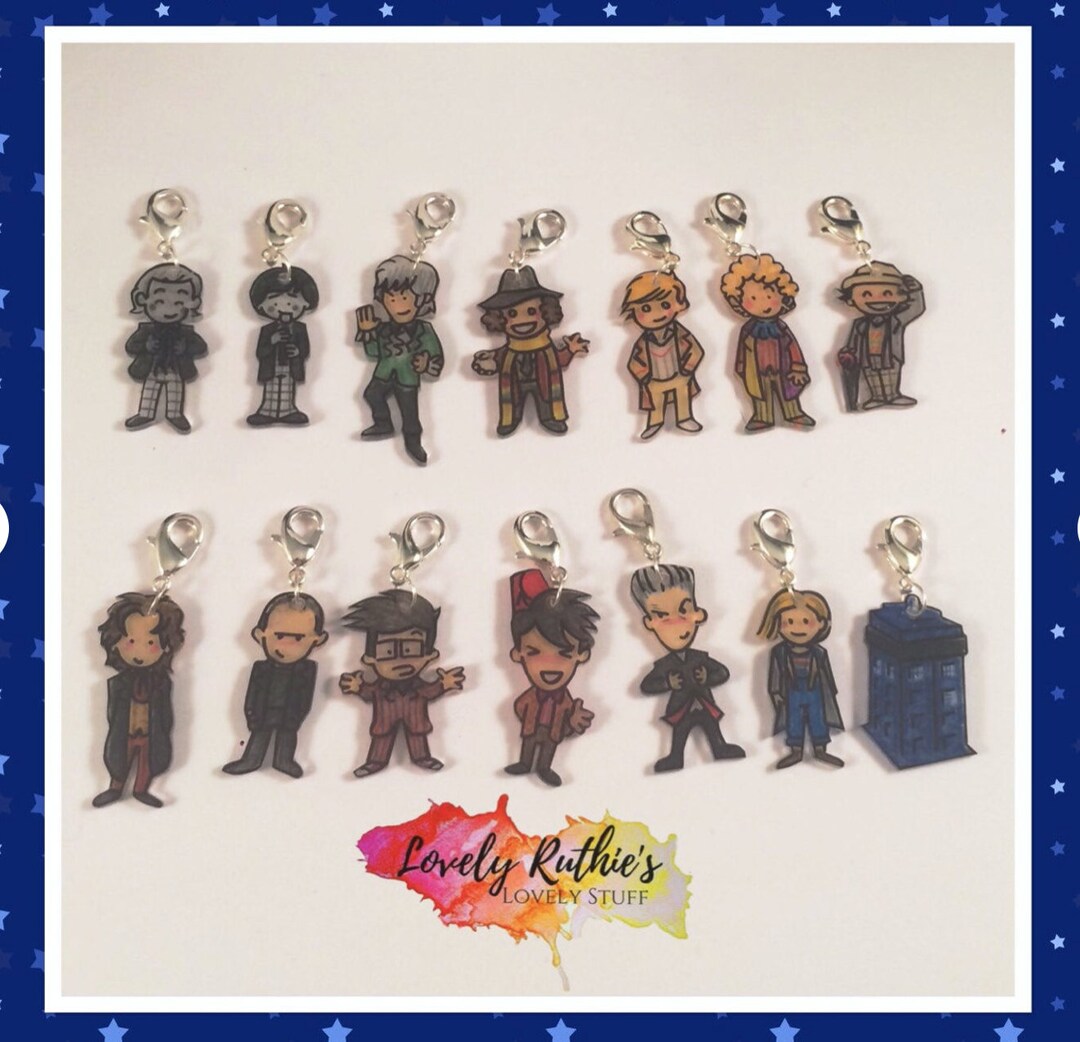 Doctor Who Charms - Etsy