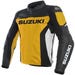 Suzuki GSX-R Motorcycle Leather Jacket – Premium Cowhide Racing Biker ...
