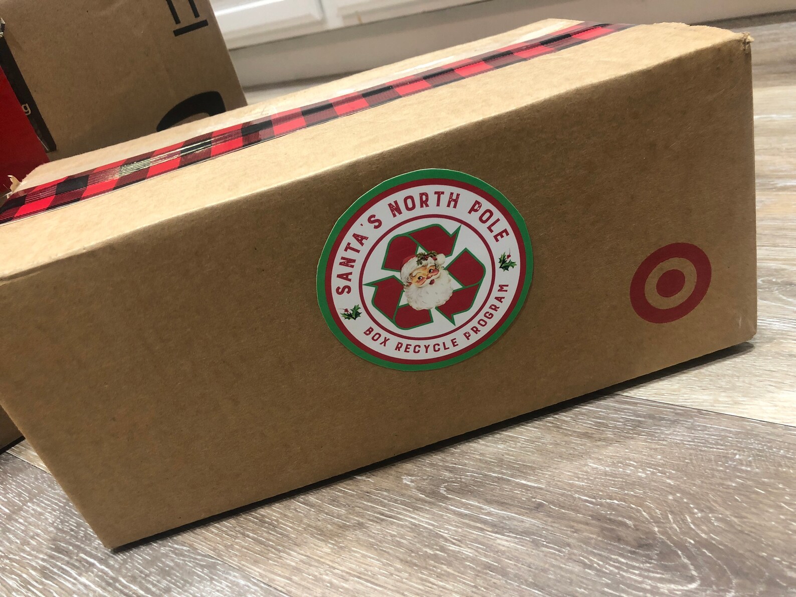 Santa's North Pole Box Recycle Tags---instant Download---reuse Shipping ...