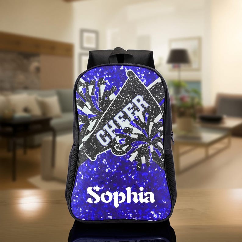 Personalized Cheer Backpack, Custom Name Cheerleader Backpack, Cheer ...