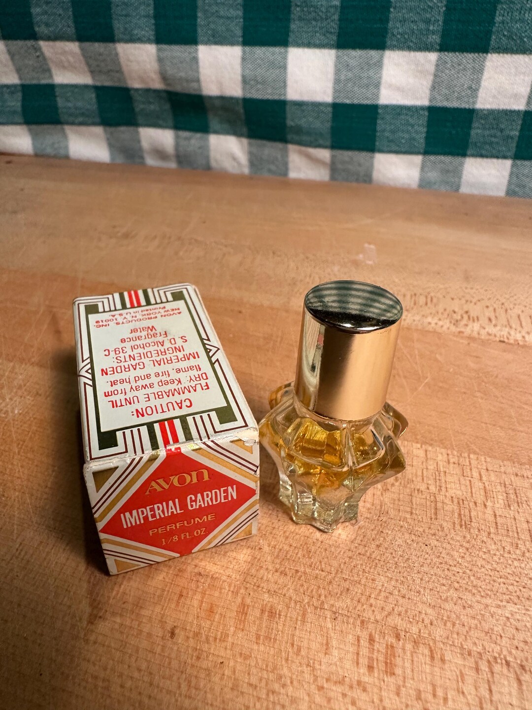Avon Imperial Garden Perfume 1/8 Fl. Oz. - Etsy