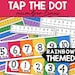 Touch the Dot Math Printable Number Line Rainbow - Etsy