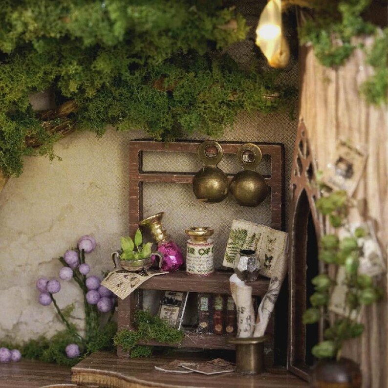 Enchanted Forest DIY Kit – Miniature Woodland Wonderland With Flowers ...