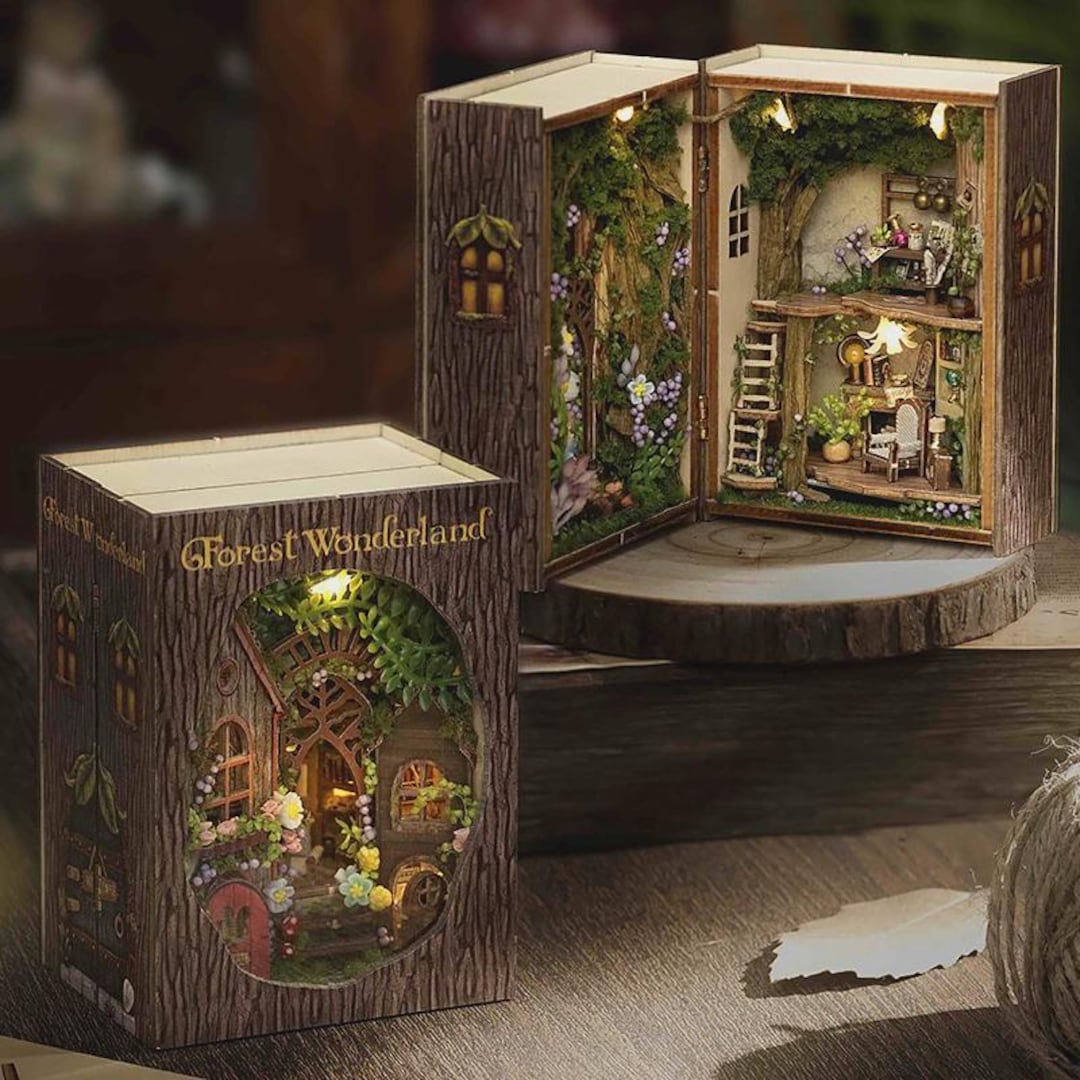 Enchanted Forest DIY Kit – Miniature Woodland Wonderland With Flowers ...