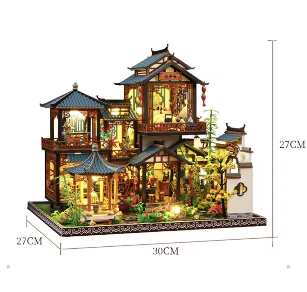 DIY Mini Japanese Home Book Nook – Tiny Cherry Blossom Estate ...