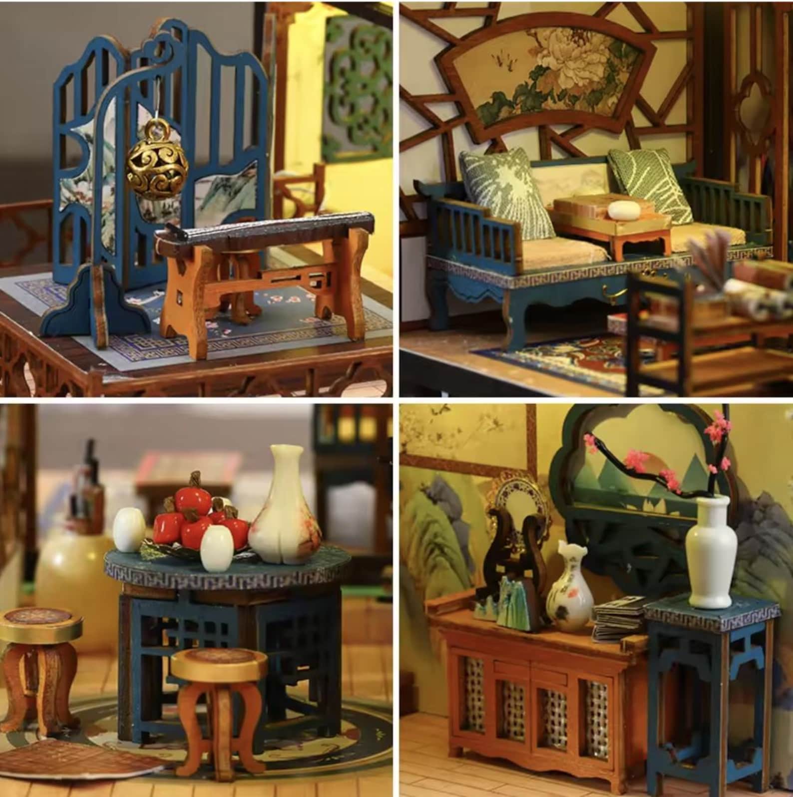 DIY Mini Japanese Home Book Nook – Tiny Cherry Blossom Estate ...
