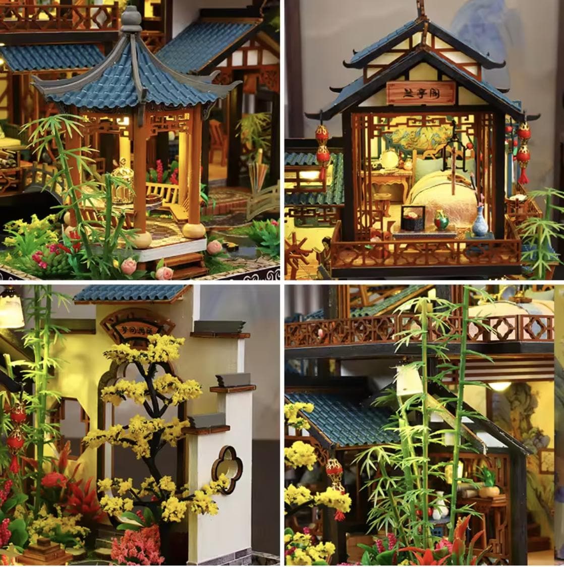 DIY Mini Japanese Home Book Nook – Tiny Cherry Blossom Estate ...