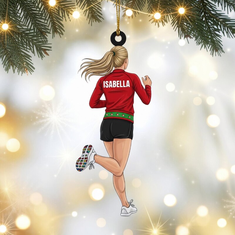 Runner Ornament - Etsy