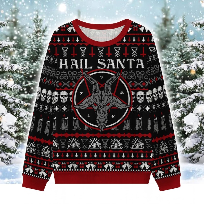 Goth Jumper Christmas - Etsy